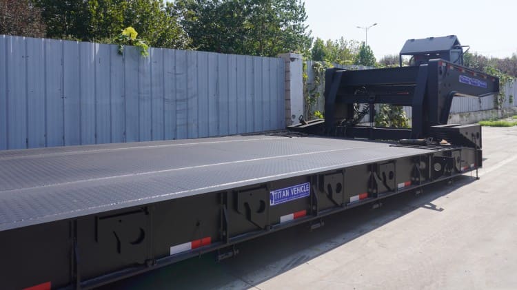 Heavy Duty Removable Lowboy Gooseneck Trailer for Sale in Ghana