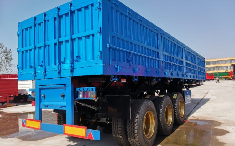3 Axle 34 Ton Side Tipper Semi Trailer for Sale in Zimbabwe Harare