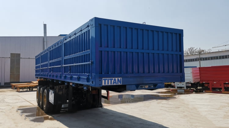 3 Axle 34 Ton Side Tipper Semi Trailer for Sale in Zimbabwe Harare