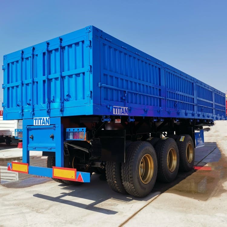 3 Axle 34 Ton Side Tipper Semi Trailer for Sale in Zimbabwe Harare