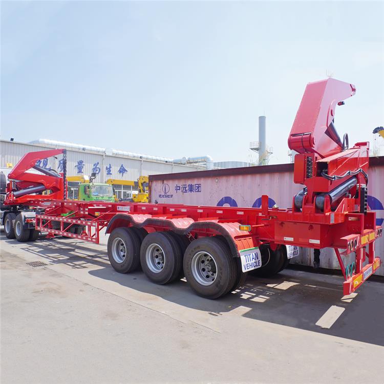 20ft 40ft Container Side Loader Truck Trailer for Sale In Guinea